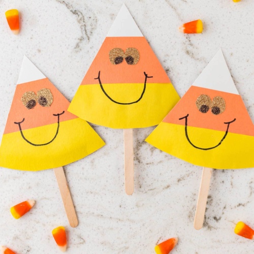 Candy Corn Craft - Kids Activity Zone