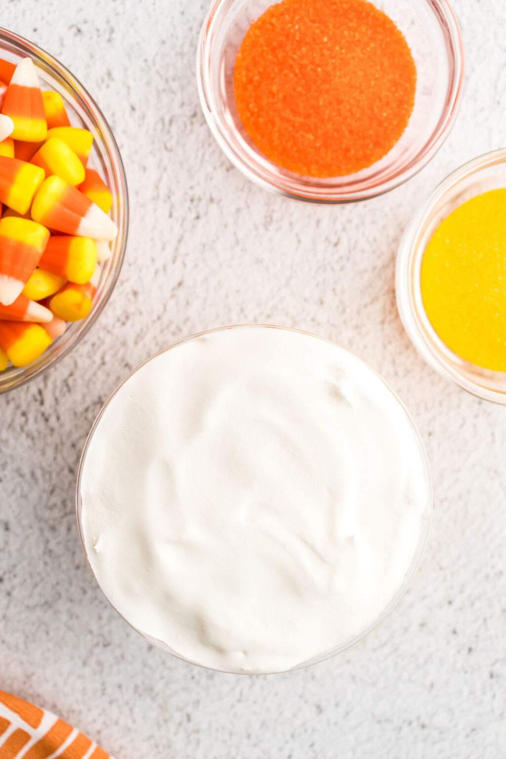 Candy Corn Pudding Cups - Kids Activity Zone