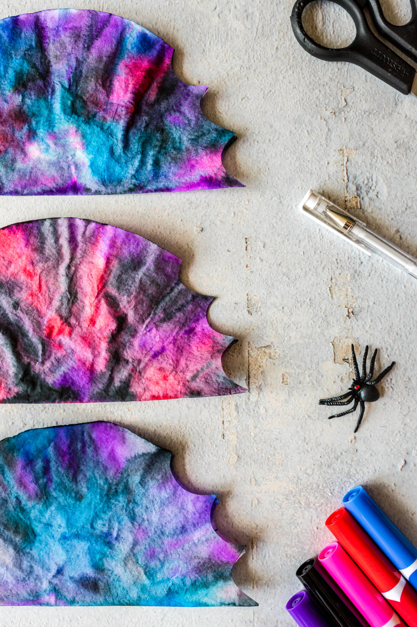 Coffee Filter Bats - Kids Activity Zone