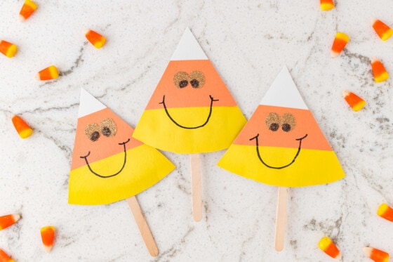 Candy Corn Craft - Kids Activity Zone