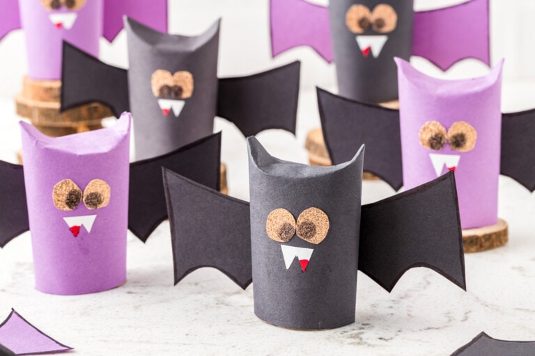 Paper Towel Roll Bat Craft - Kids Activity Zone