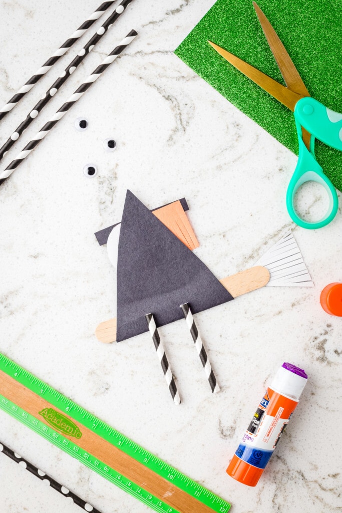Witch on a Broomstick Craft - Kids Activity Zone