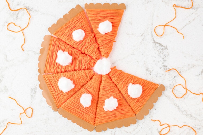Pumpkin Pie Craft - Kids Activity Zone