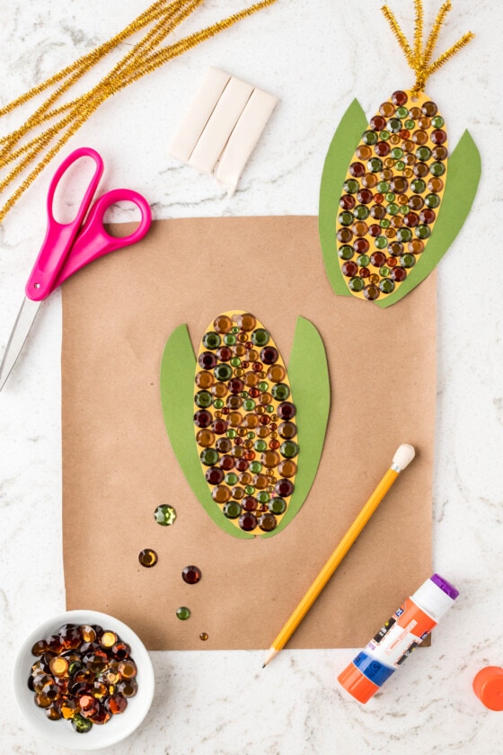 Indian Corn Craft - Kids Activity Zone