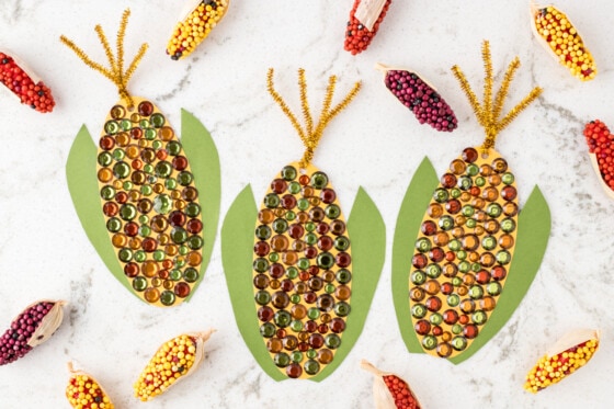 Indian Corn Craft - Kids Activity Zone