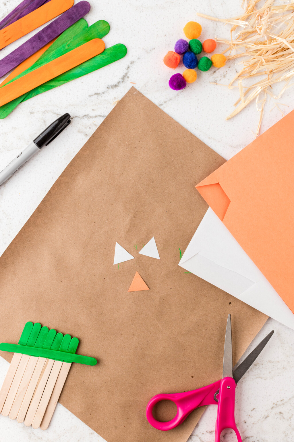 Scarecrow Craft - Kids Activity Zone