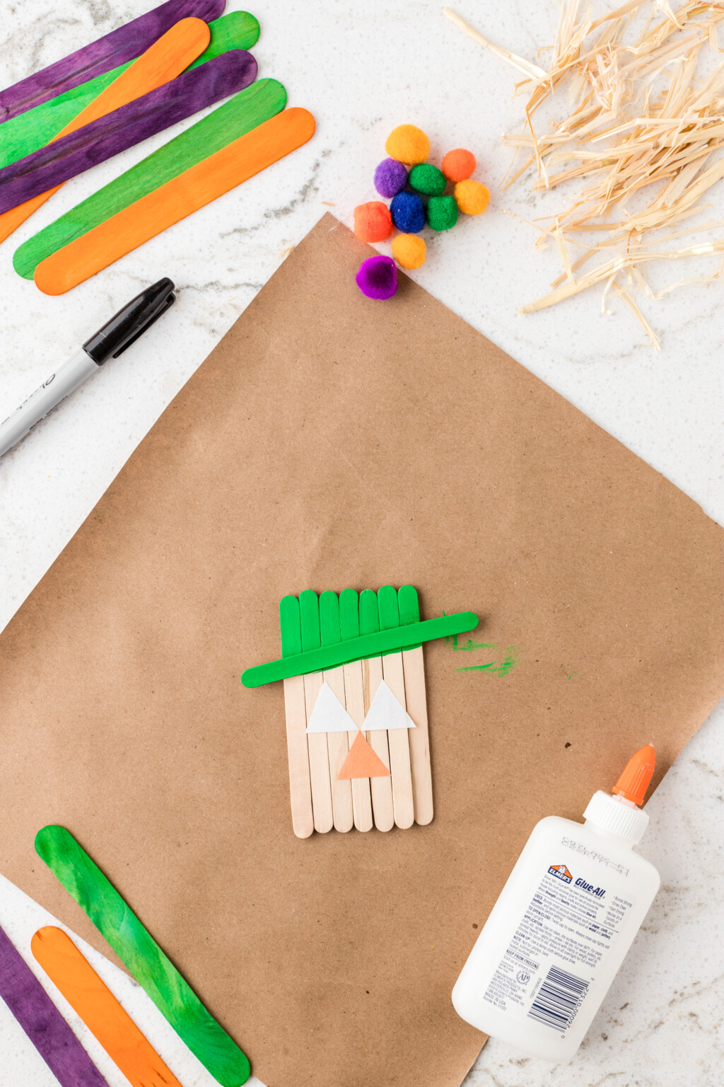 Scarecrow Craft - Kids Activity Zone