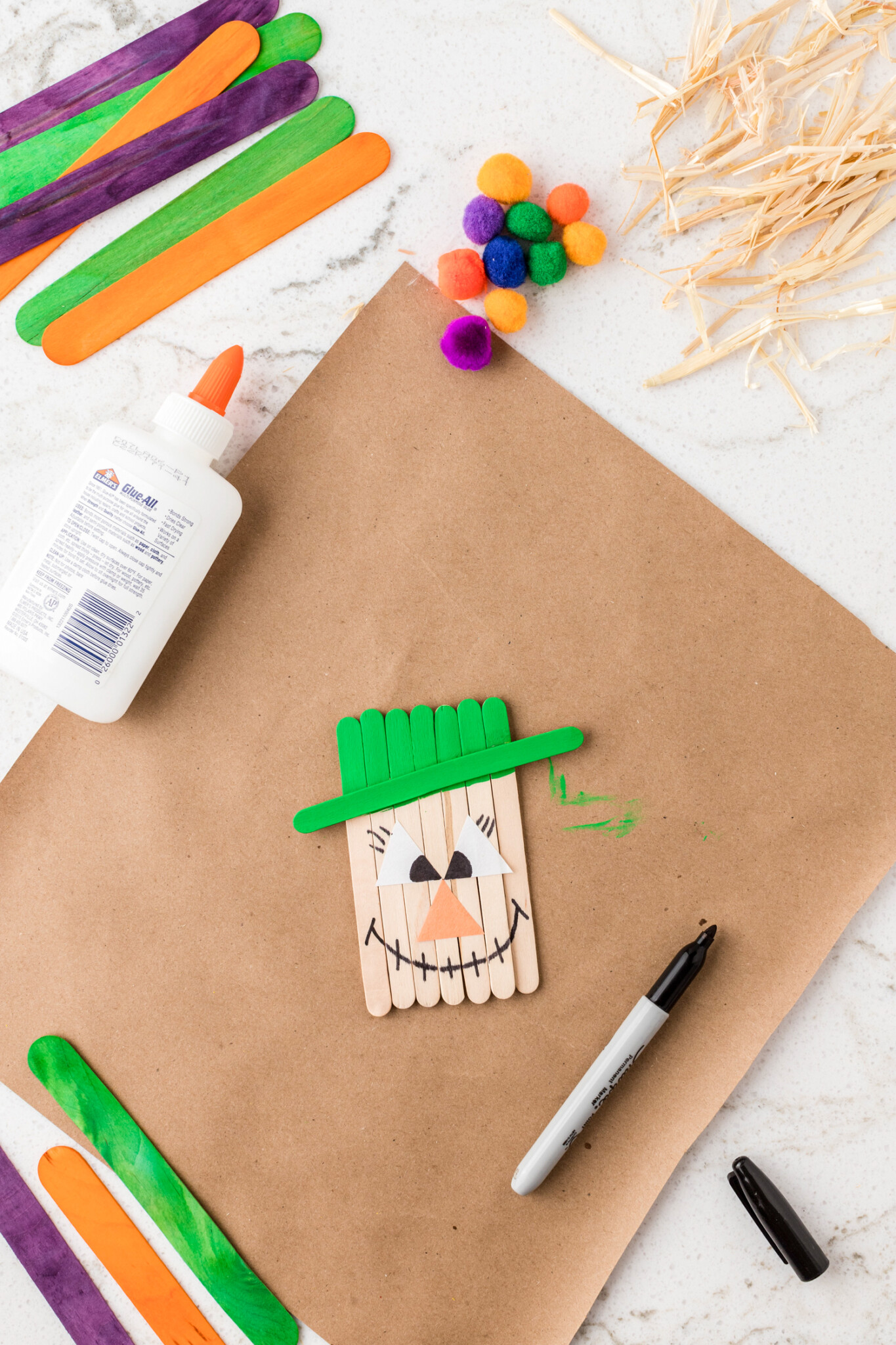 Scarecrow Craft - Kids Activity Zone