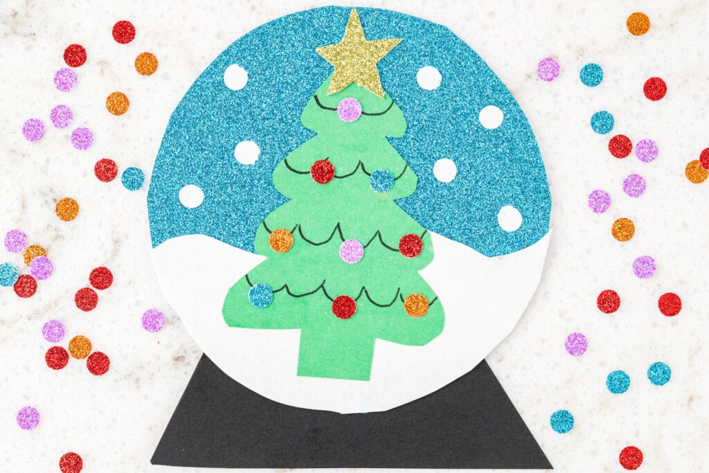 Snowglobe Craft - Kids Activity Zone