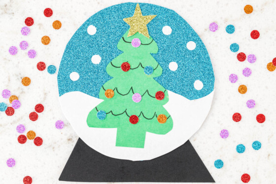 Snowglobe Craft - Kids Activity Zone