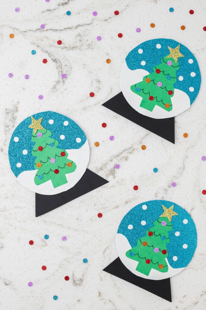 Snowglobe Craft - Kids Activity Zone