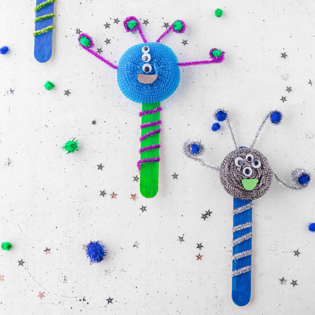 Easy Kids Alien Craft - Kids Activity Zone