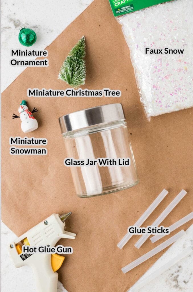 Homemade Snow Globe - Kids Activity Zone