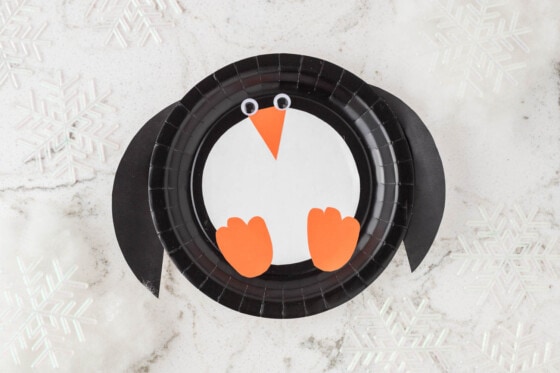 Paper Plate Penguin - Kids Activity Zone