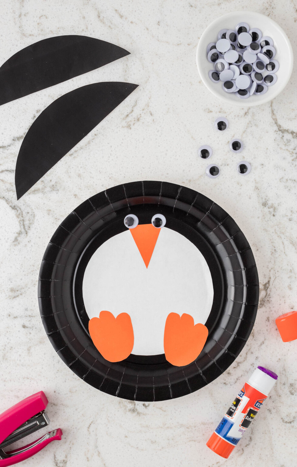 Paper Plate Penguin - Kids Activity Zone