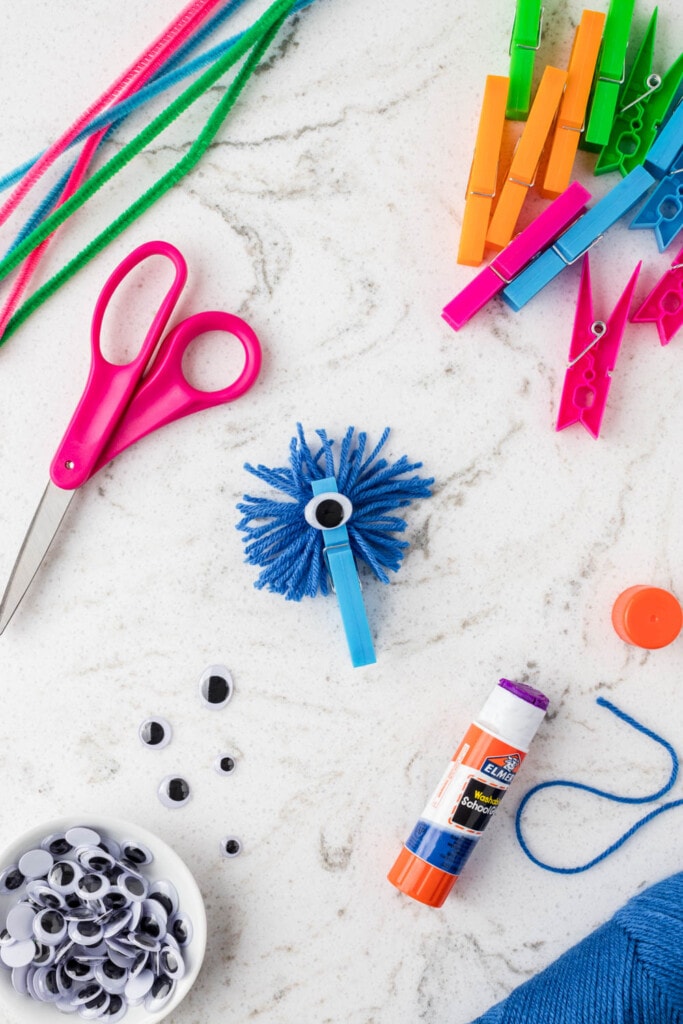 Clothespin Monster Craft - Kids Activity Zone