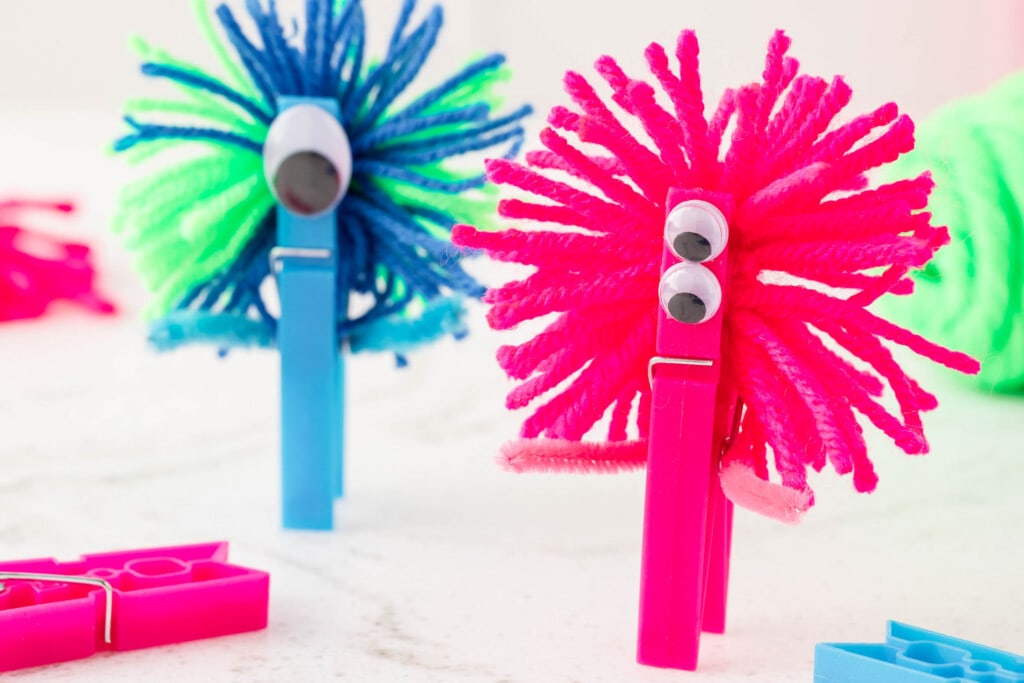 Clothespin Monster Craft - Kids Activity Zone