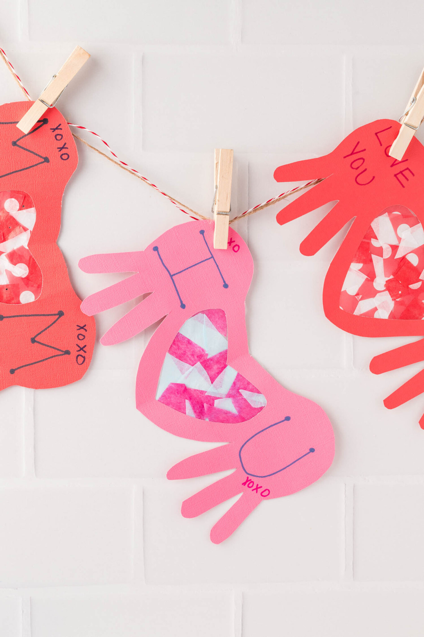 Valentine's Handprint Craft - Kids Activity Zone