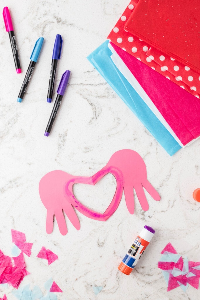Valentine's Handprint Craft - Kids Activity Zone