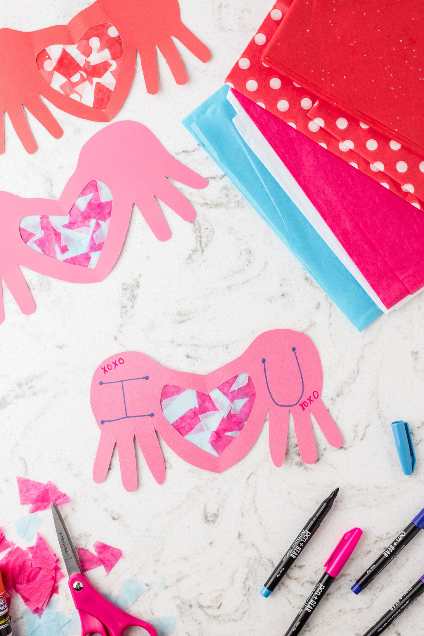 Valentine's Handprint Craft - Kids Activity Zone