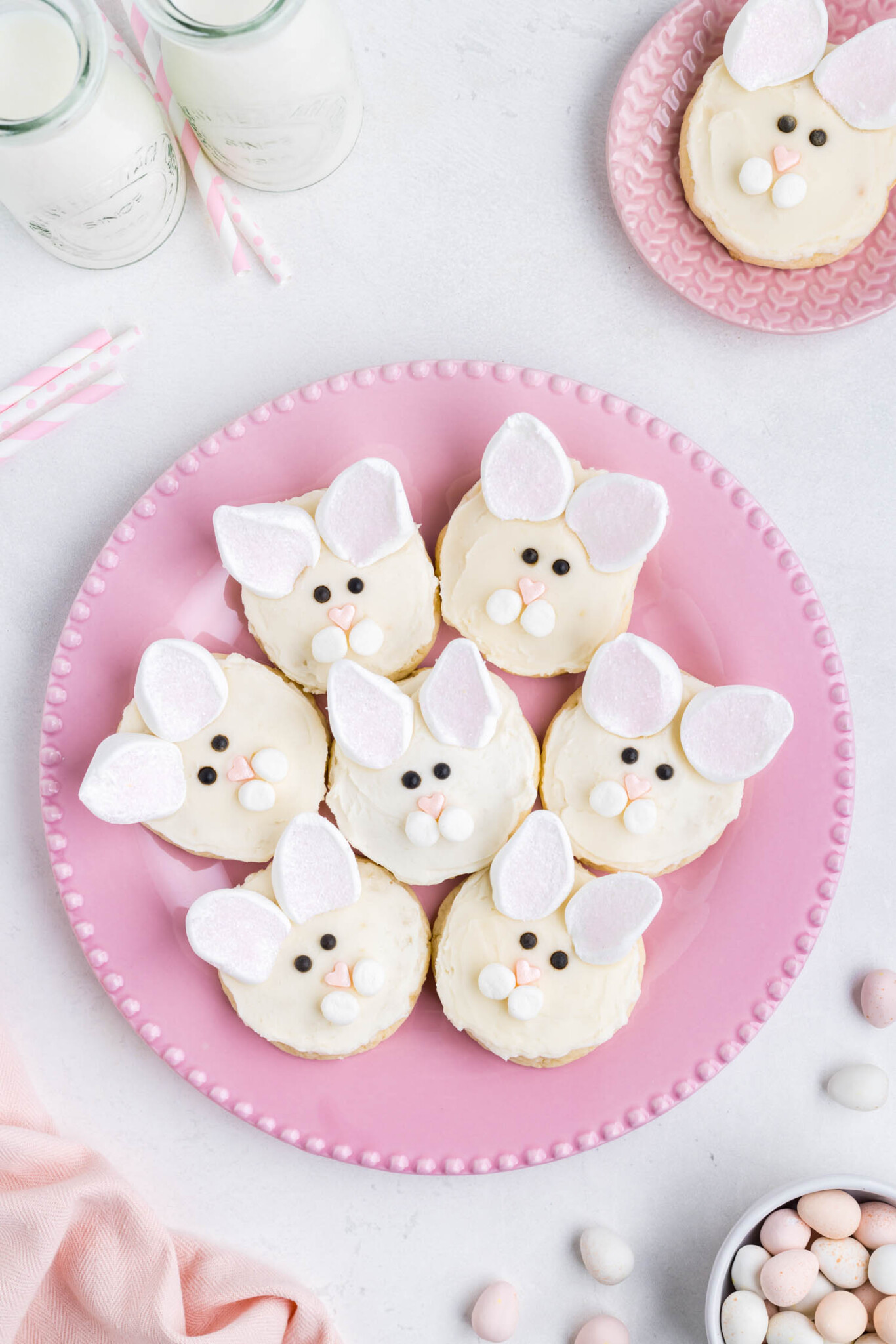 Bunny Face Cookies - Kids Activity Zone