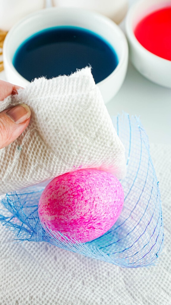 How to Dye Easter Eggs with Fabric - Kids Activity Zone