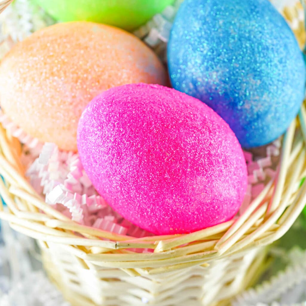 Glitter Easter Eggs - Kids Activity Zone
