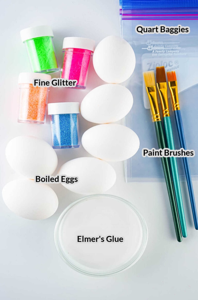 Glitter Easter Eggs - Kids Activity Zone