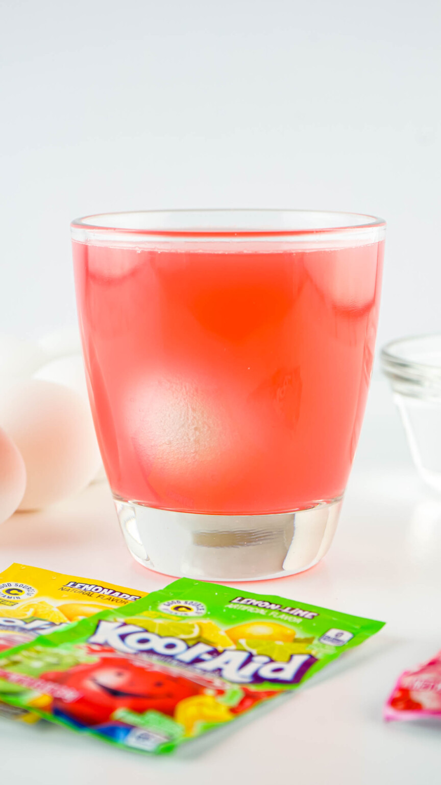 Kool Aid Dyed Eggs - Kids Activity Zone