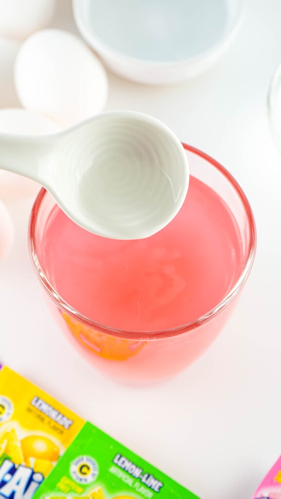 Kool Aid Dyed Eggs - Kids Activity Zone