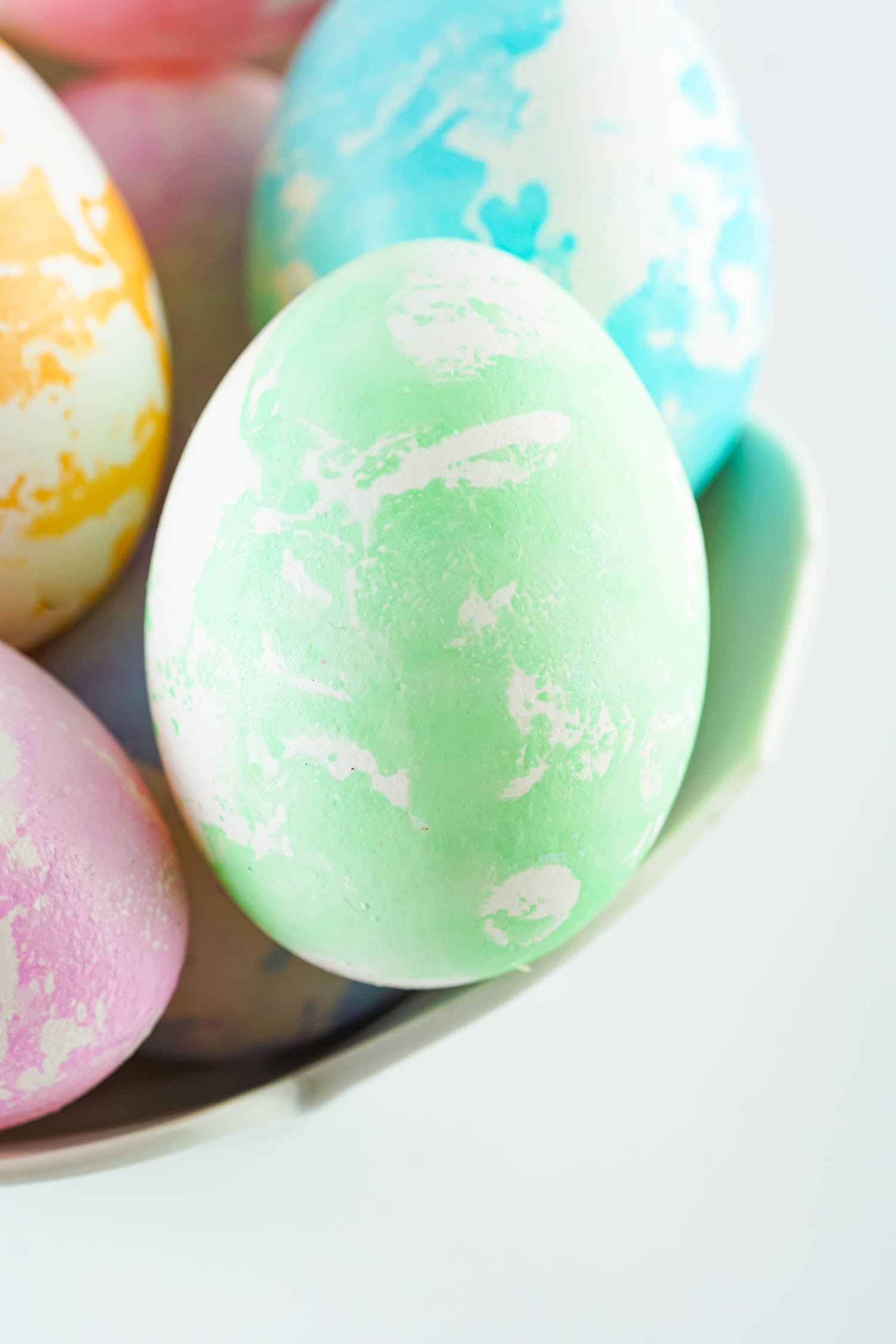 Marble Dyed Eggs - Kids Activity Zone