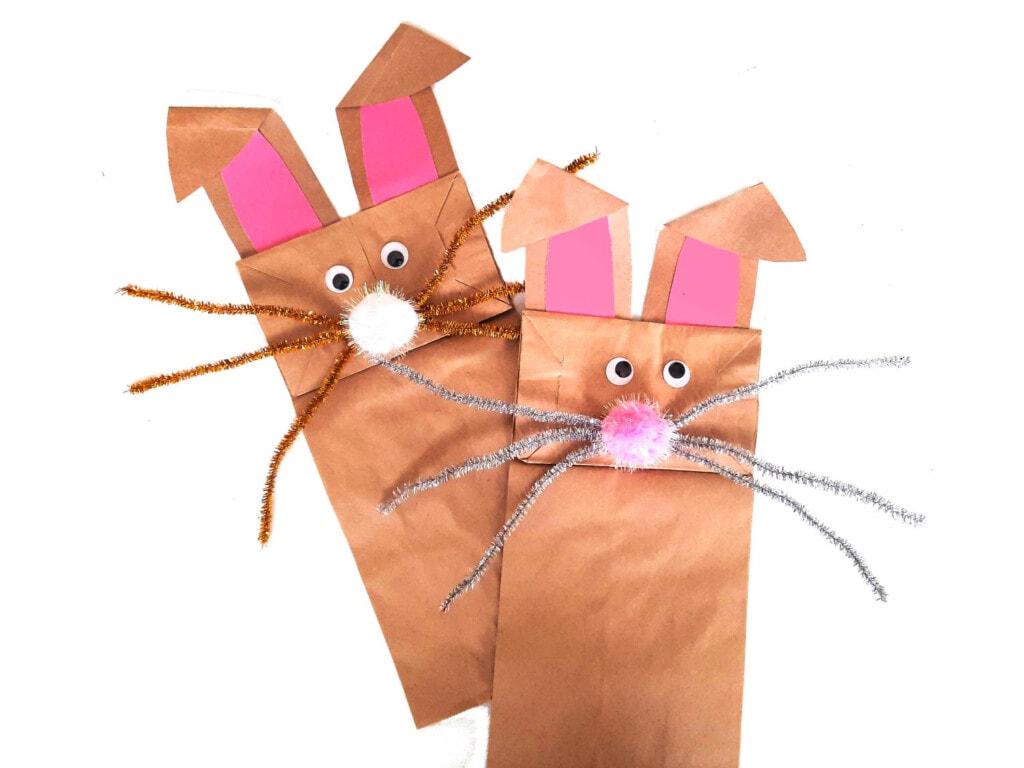 Paper Bag Bunny - Kids Activity Zone