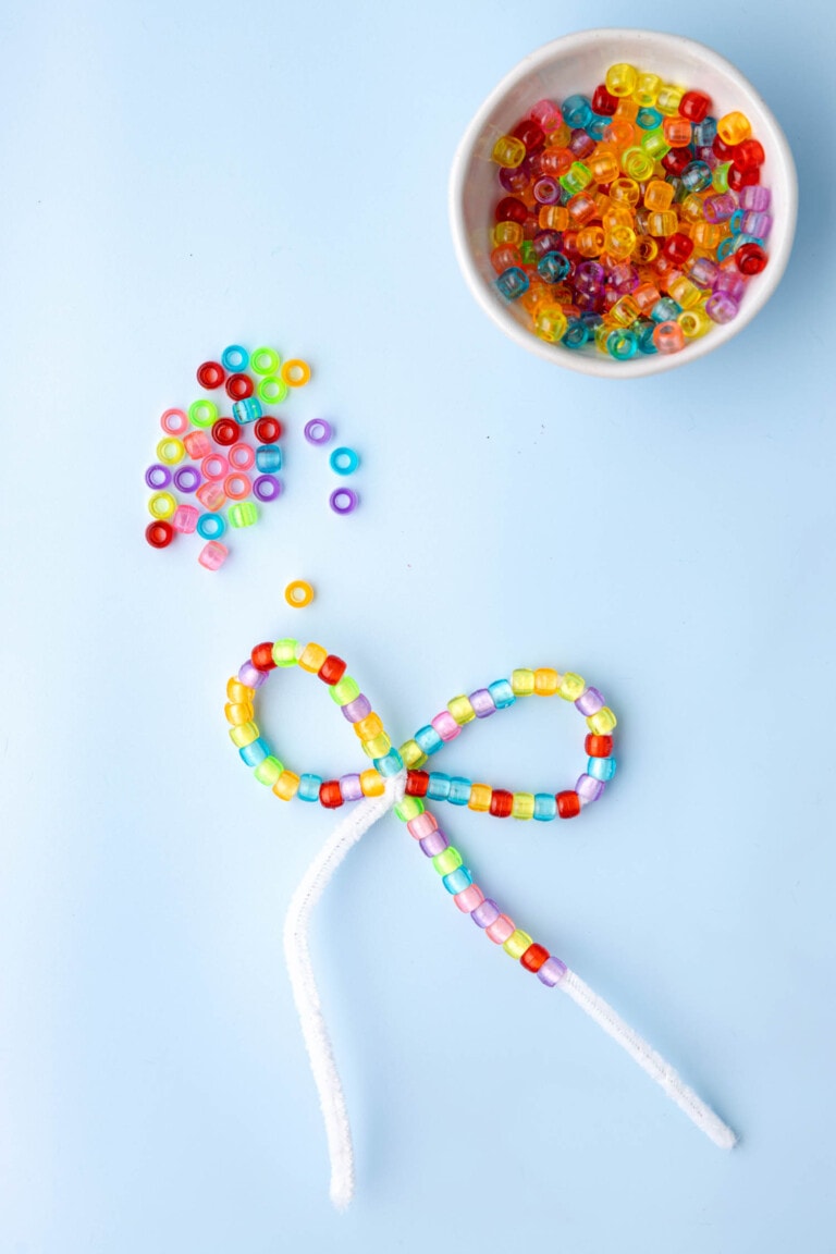 Pony Bead Butterfly Craft - Kids Activity Zone
