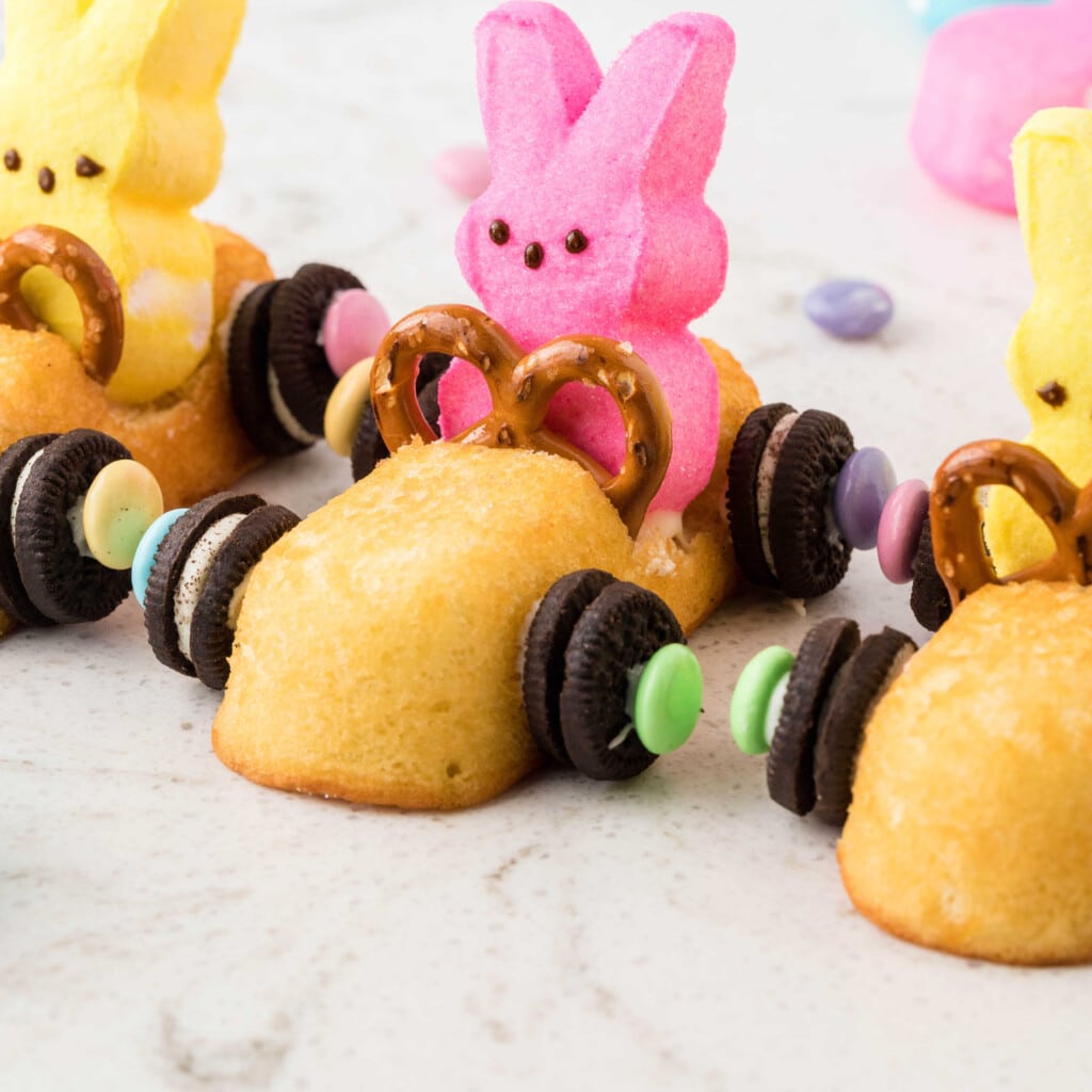 Twinkie Bunny Cars (Fun Easter Snack Craft for Kids) - Kids Activity Zone