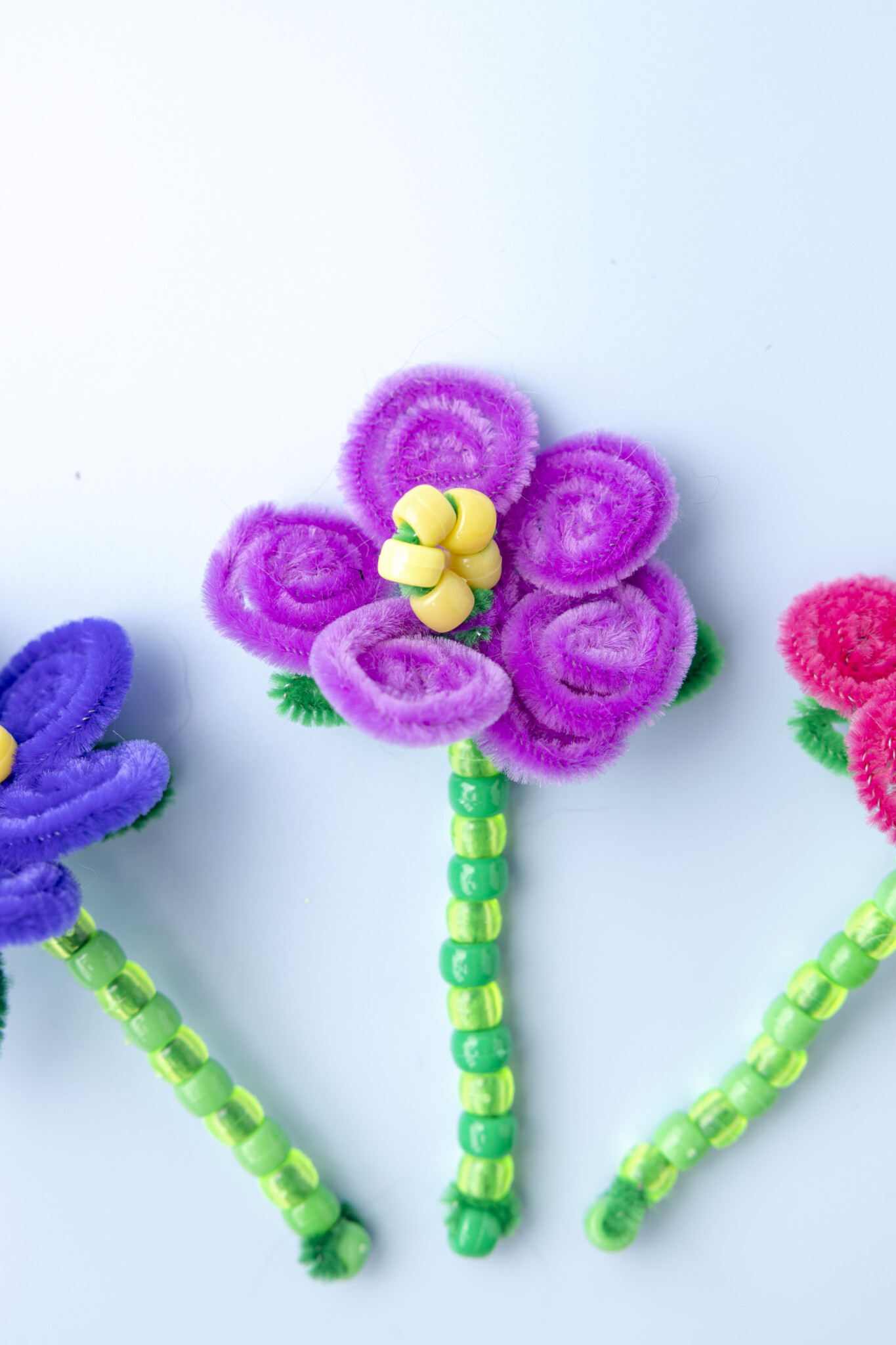 Pipe Cleaner Flowers - Kids Activity Zone