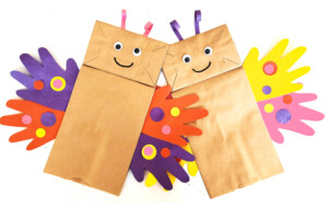 Paper Bag Butterfly - Kids Activity Zone