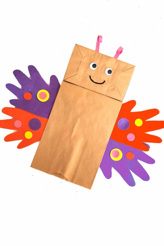 Paper Bag Butterfly - Kids Activity Zone