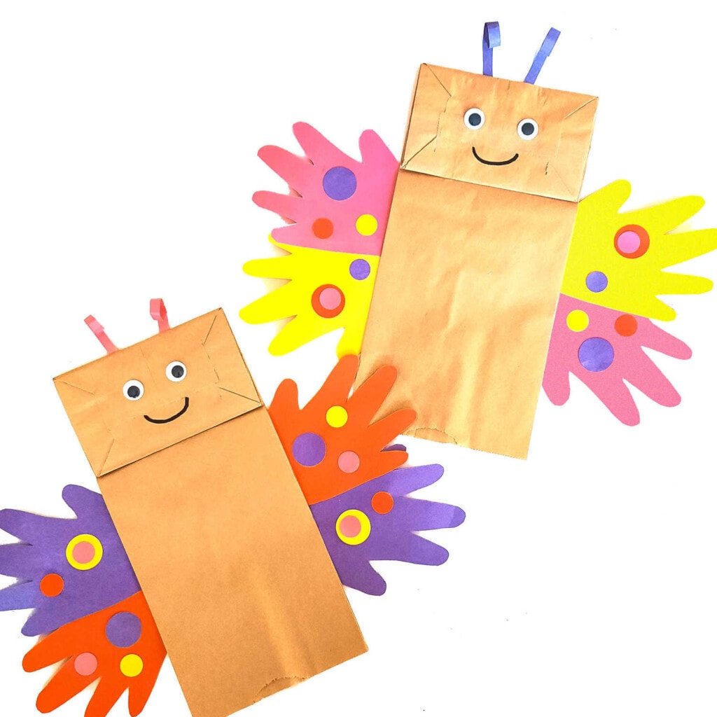 Paper Bag Butterfly - Kids Activity Zone