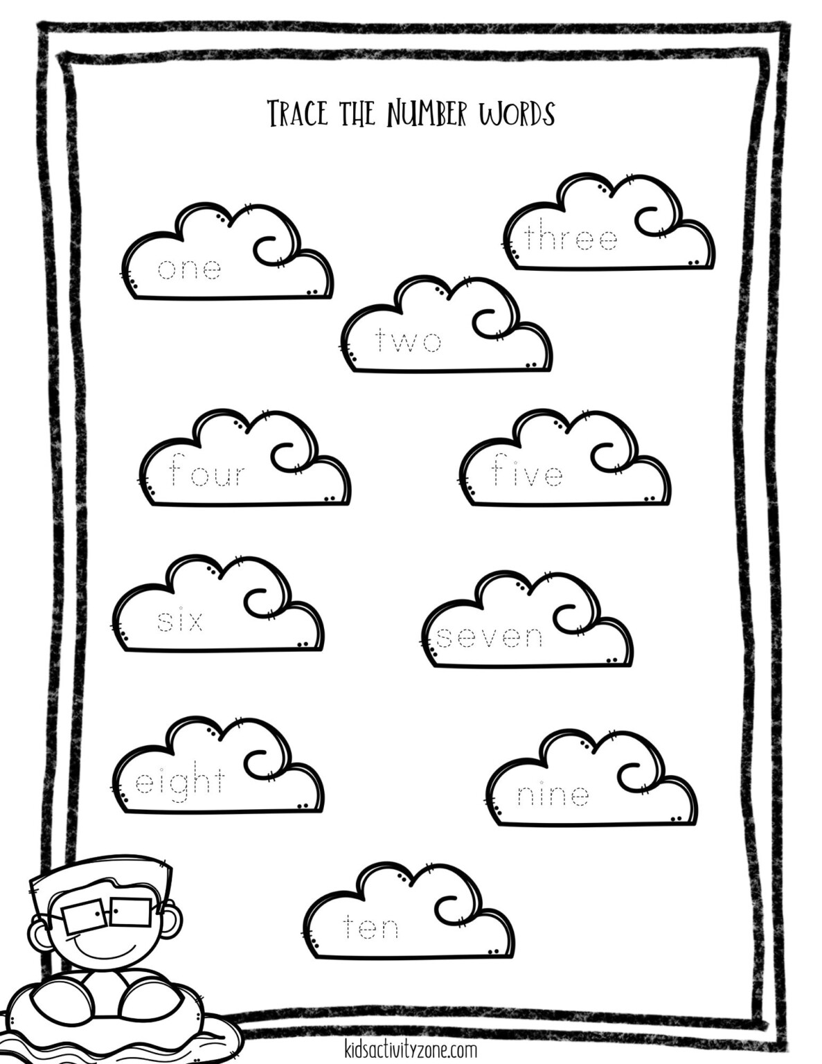 Preschool Summer Math Practice - Kids Activity Zone