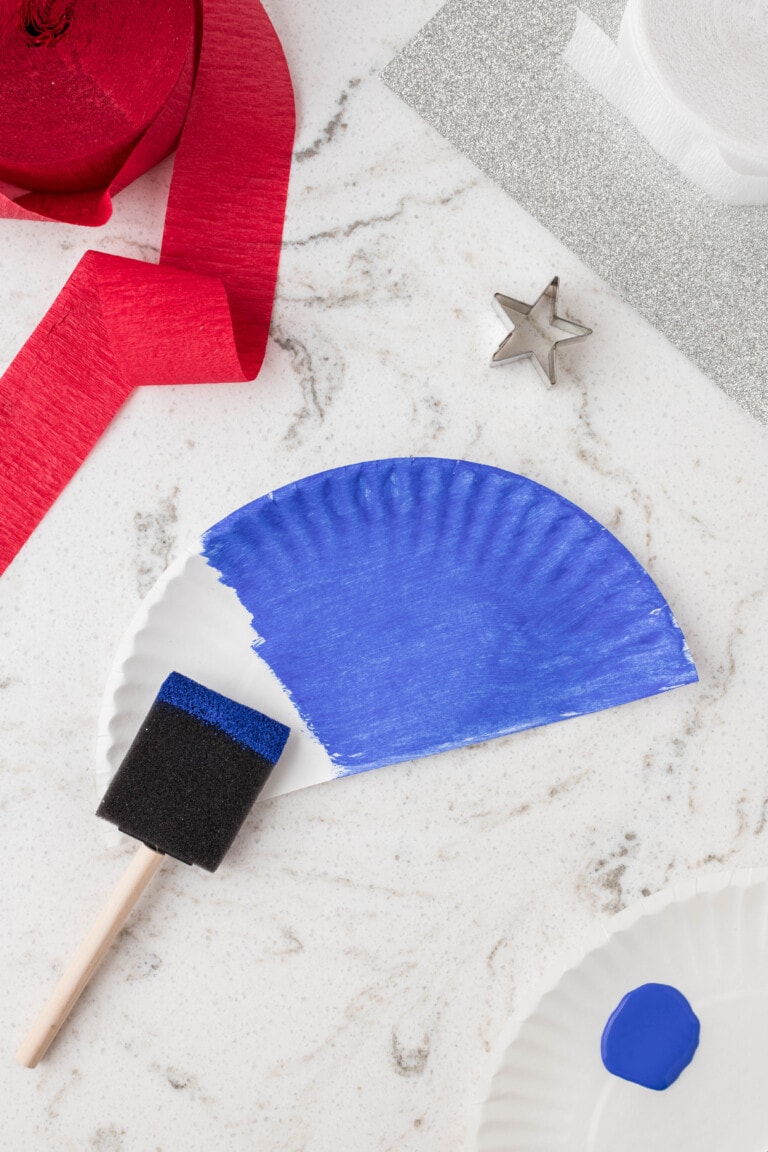 Paper Plate Flag Craft - Kids Activity Zone