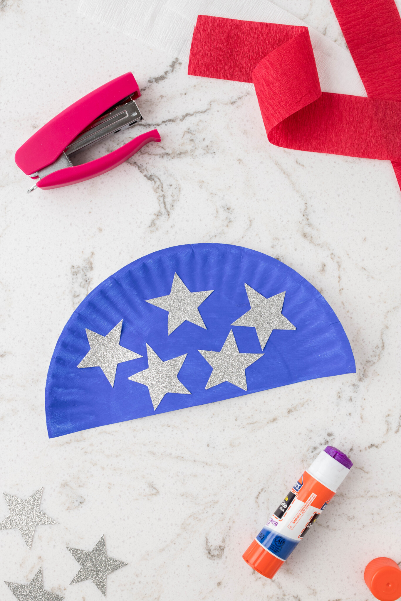 Paper Plate Flag Craft - Kids Activity Zone