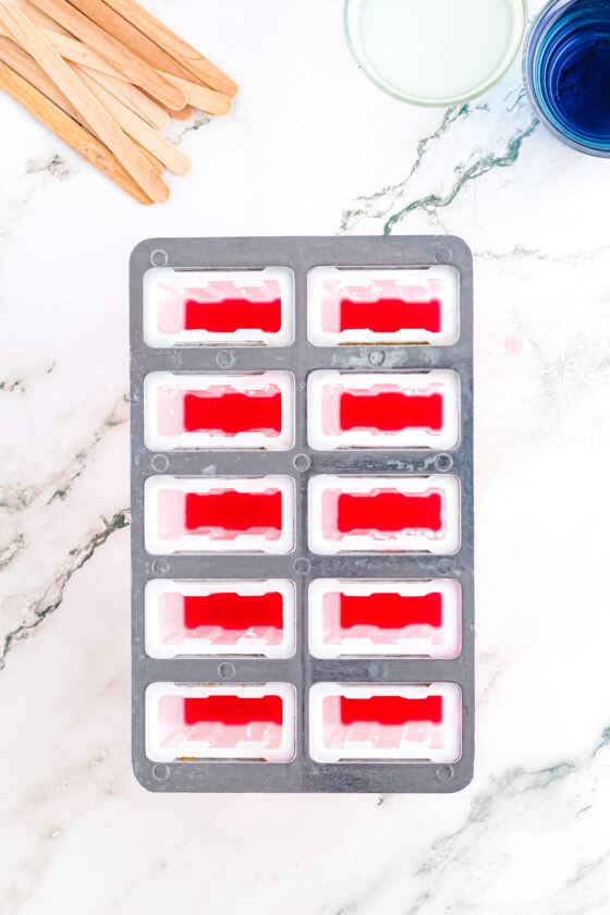 Red White and Blue Popsicles - Kids Activity Zone