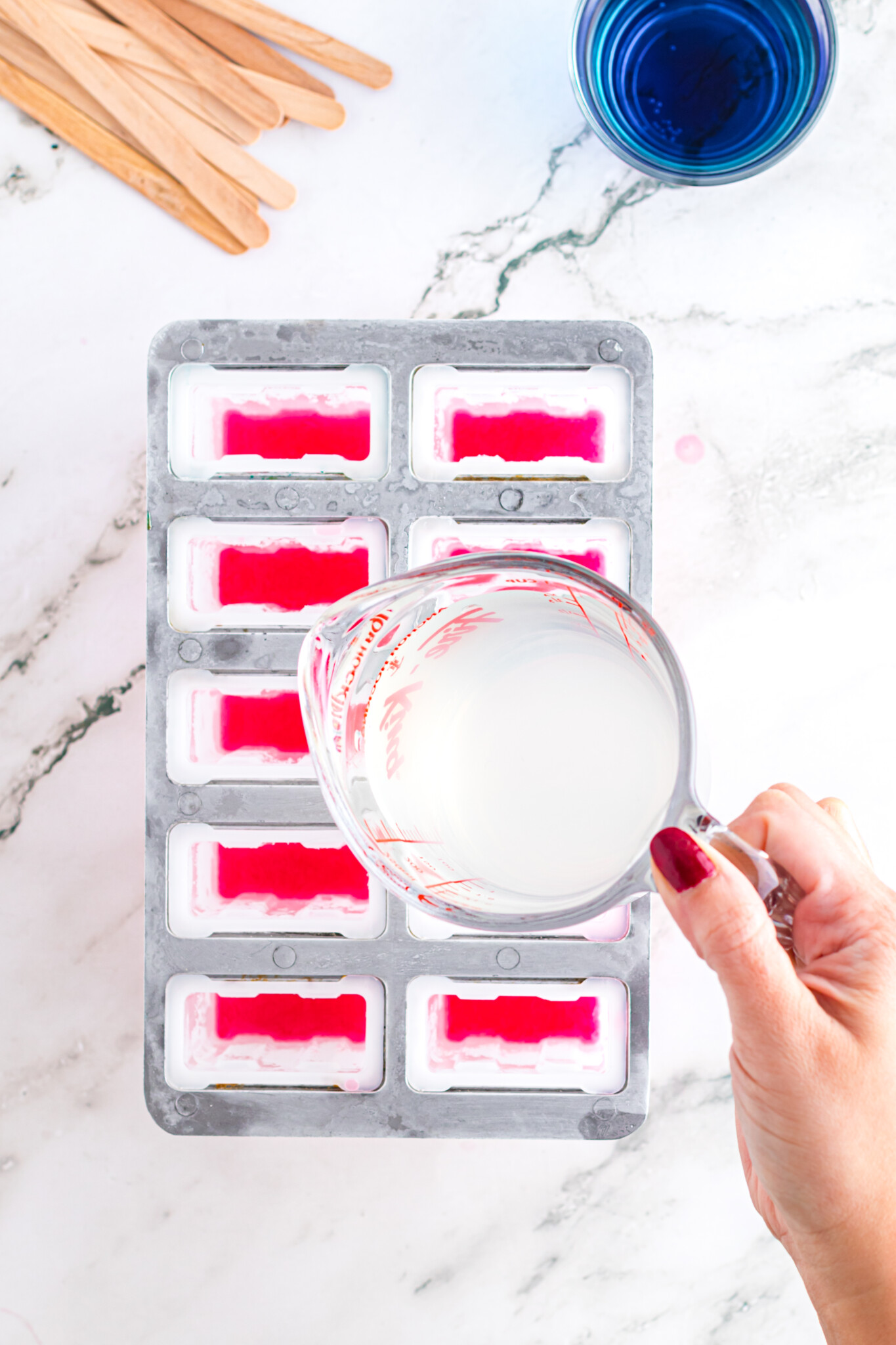 Red White and Blue Popsicles - Kids Activity Zone