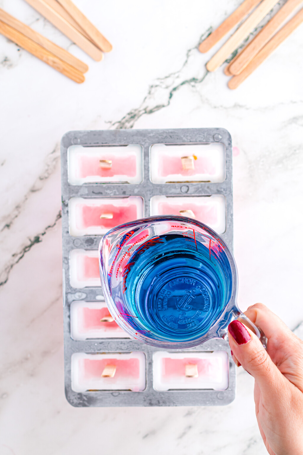 Red White and Blue Popsicles - Kids Activity Zone