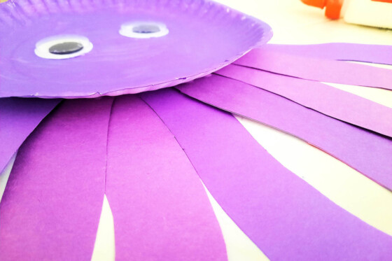 Paper Plate Octopus - Kids Activity Zone