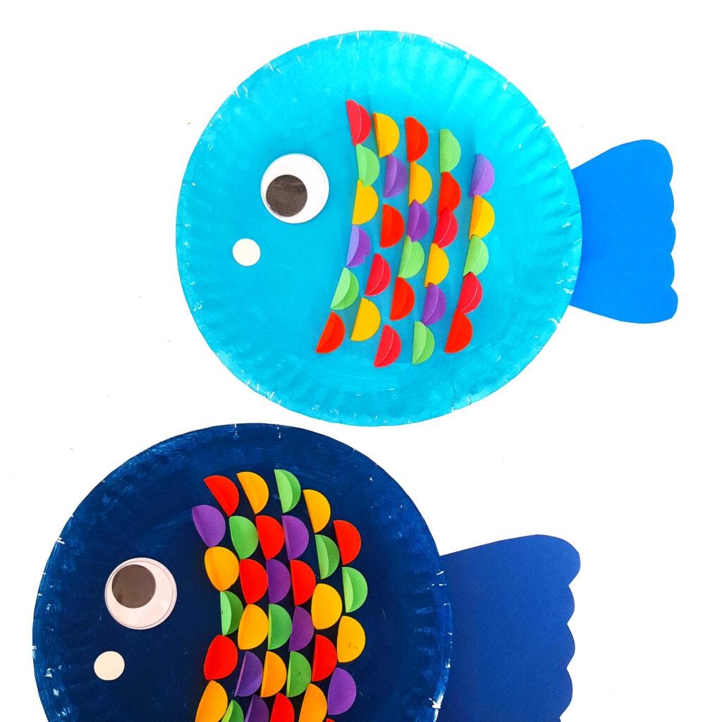 Rainbow Fish Craft - Kids Activity Zone