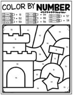 Summer Color By Number - Kids Activity Zone