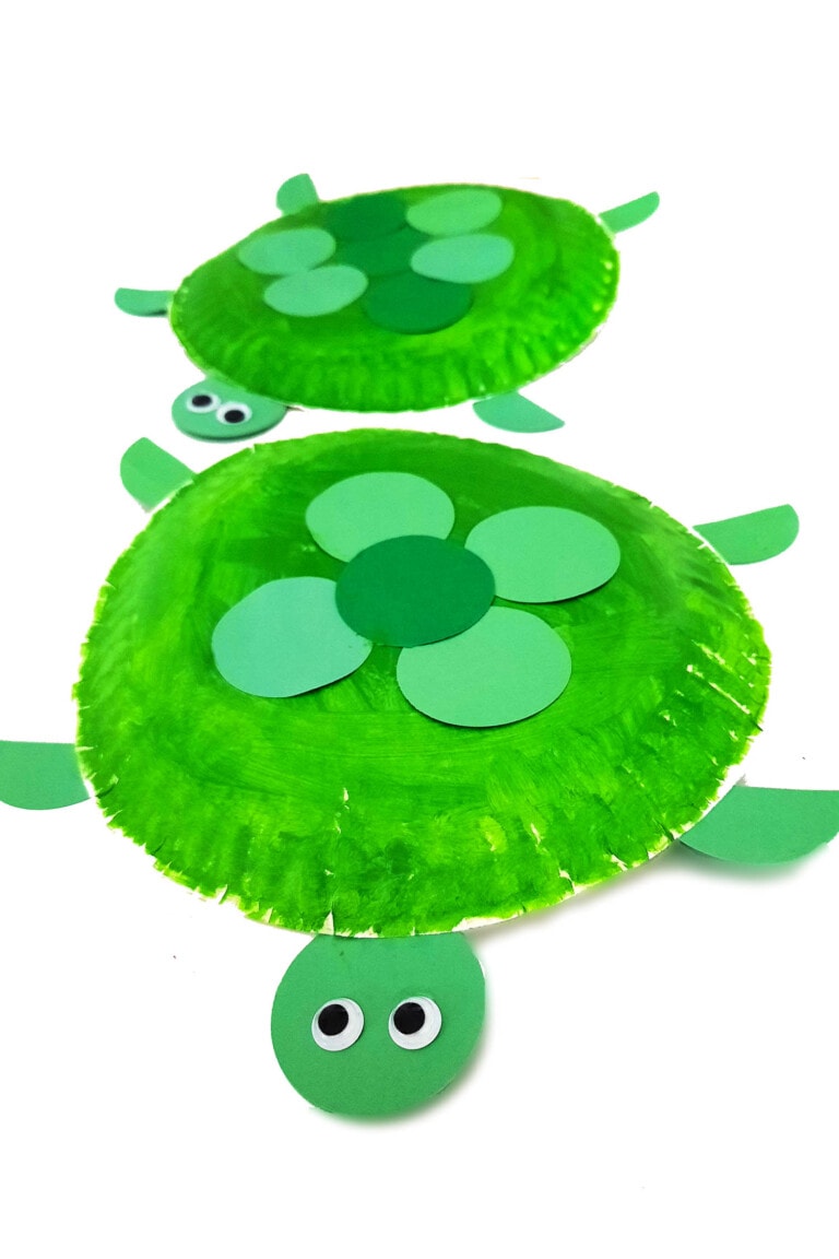 Paper Plate Turtle Craft - Kids Activity Zone