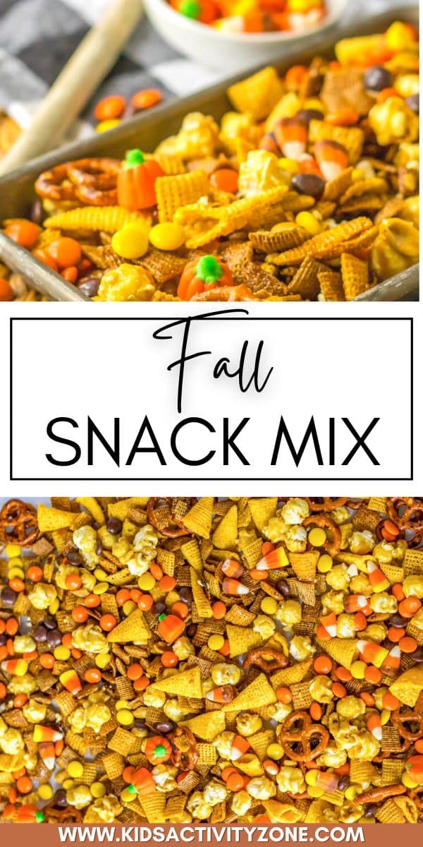 Fall Snack Mix - Kids Activity Zone