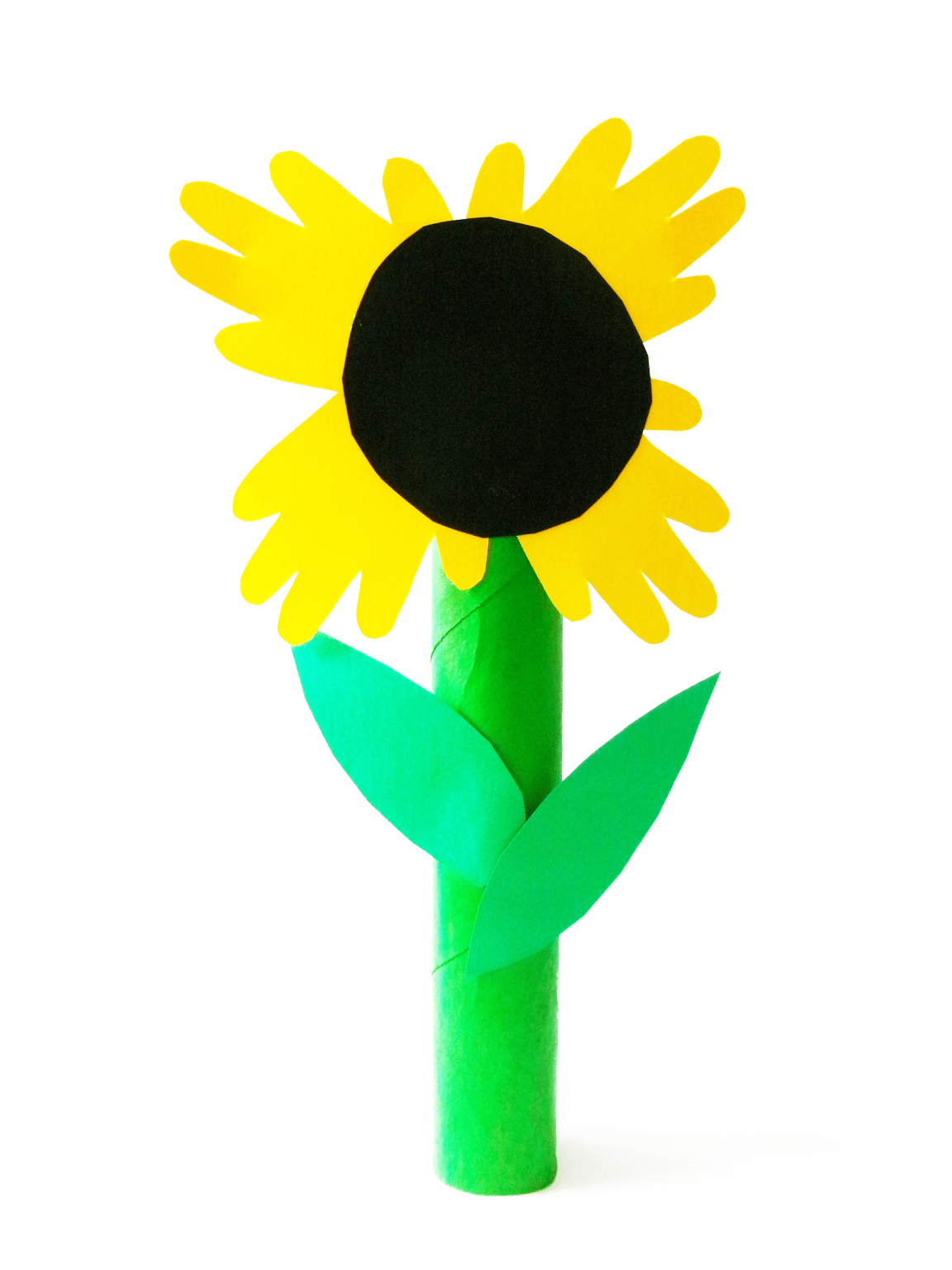 Handprint Sunflower Craft - Kids Activity Zone